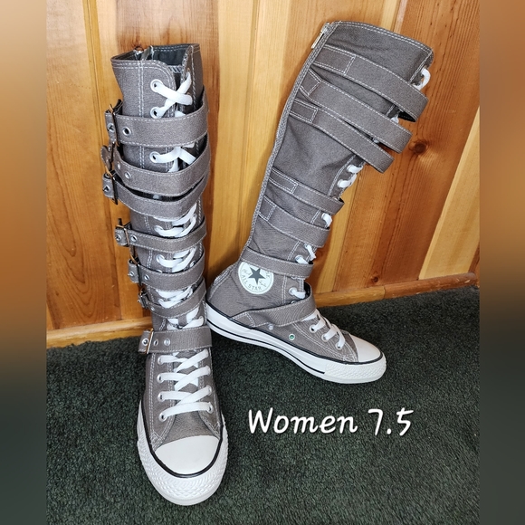 Converse | Shoes | Rare Vintage Converse All Star Xxhi Buckle Calf Knee ...